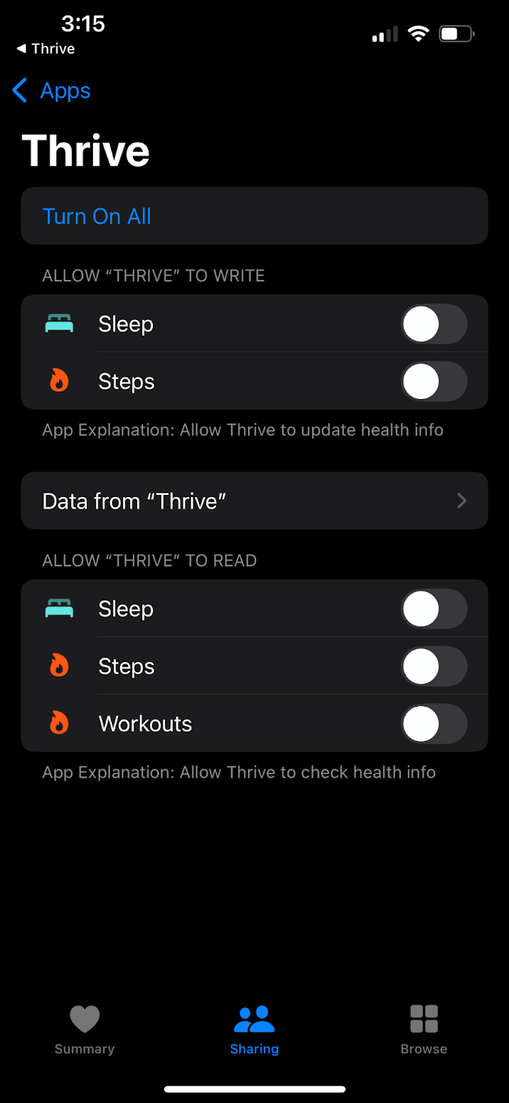 Connecting Your Health and Fitness Apps with Thrive – Thrive Global FAQ