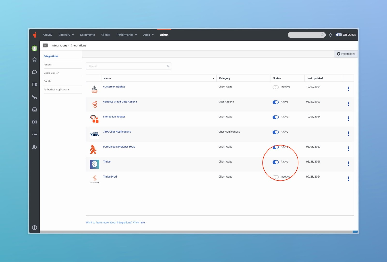 Thrive for Genesys - Help Center Article – Thrive Global FAQ