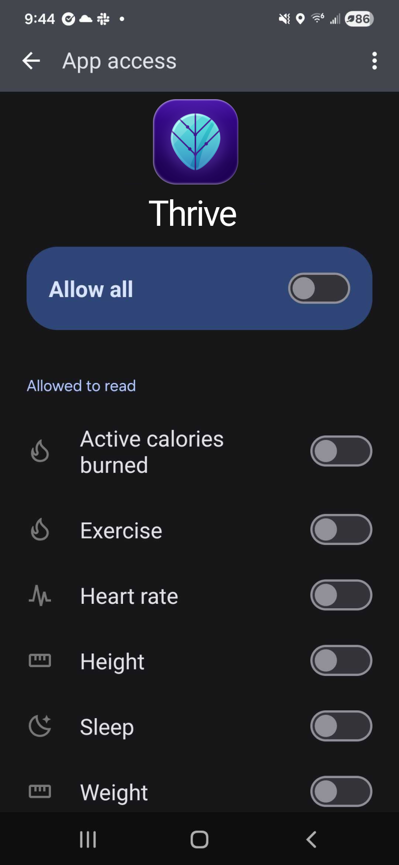 Connecting Google Health Connect with Thrive – Thrive Global FAQ